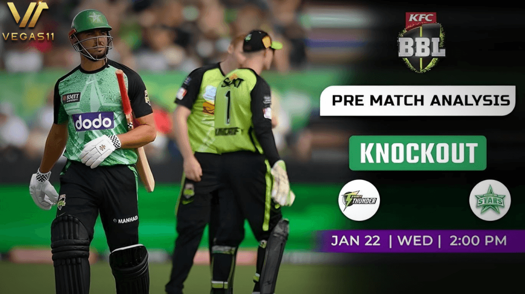 BBL 2024-25 Knockout: Sydney Thunder vs Melbourne Stars – Vegas11 News